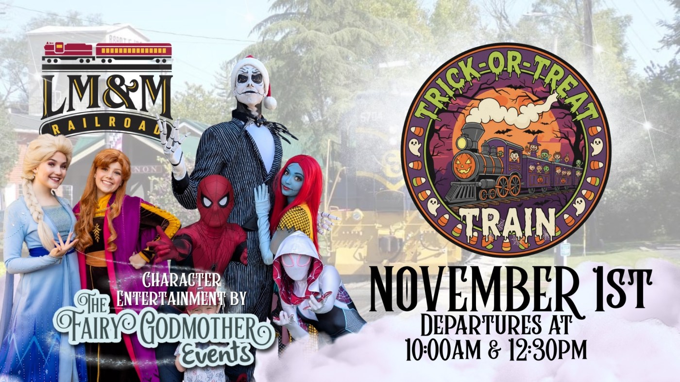 Trick or Treat Train | Lebanon Mason & Monroe Railroad